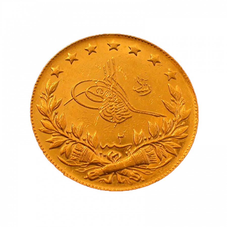 Resat Gold 100 Piaster Kurush / Resat Tam Altin - Resat Gold